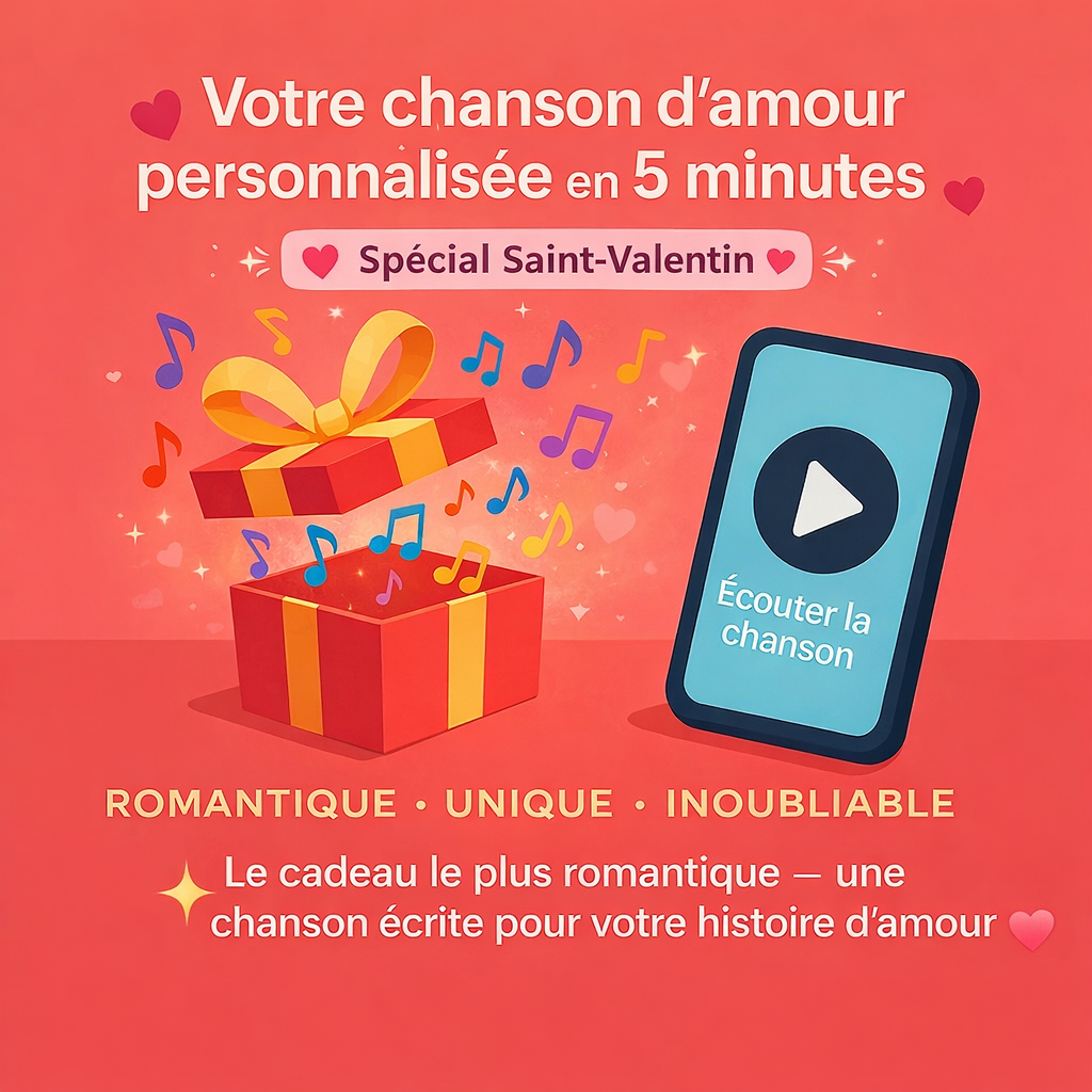 Créez une Chanson Romantique pour la Saint-Valentin en 5 Minutes